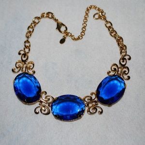 Sorrelli | Jewelry | Nwot Bold Blue Sorrelli Statement Necklace | Poshmark
